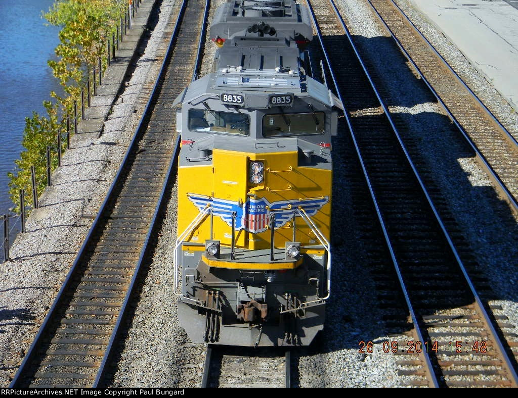 UP 8835 EMD SD70AH